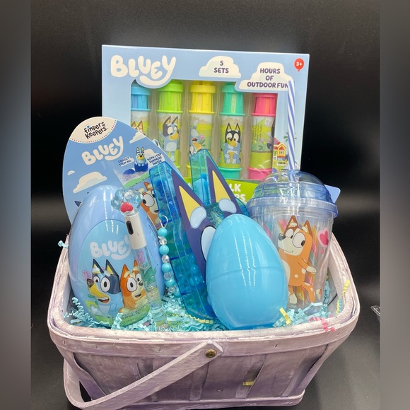 Toys | Bluey Easter Basket Set | Poshmark